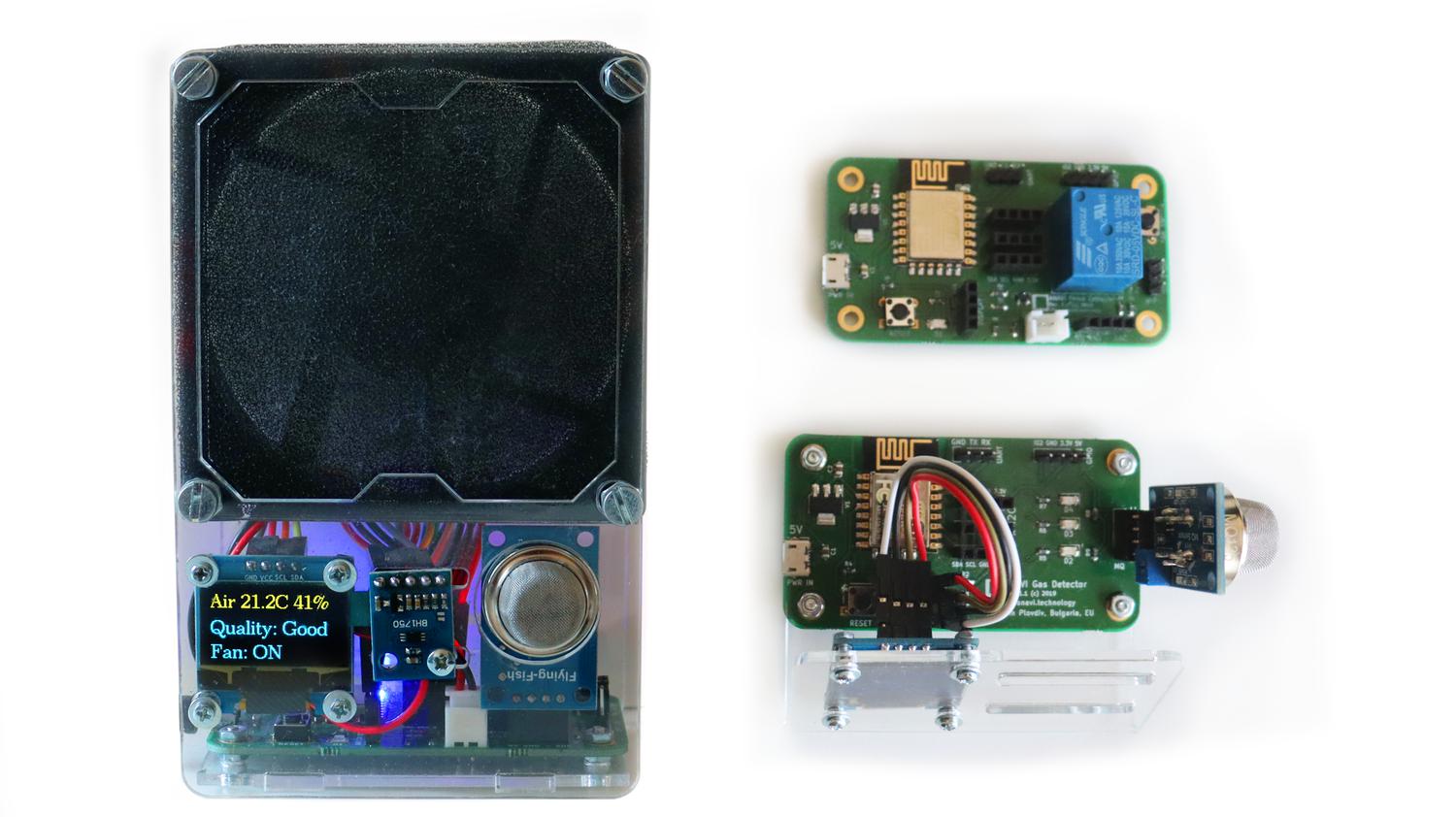 ANAVI Fume Extractor - From Gas Detector to Fume Extractor | Crowd Supply