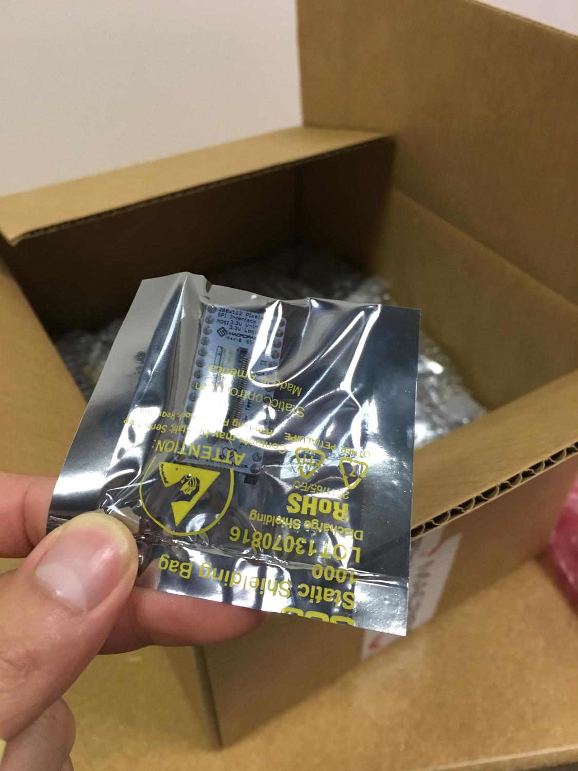 E-paper Shield Kit - Images From Macrofab | Crowd Supply
