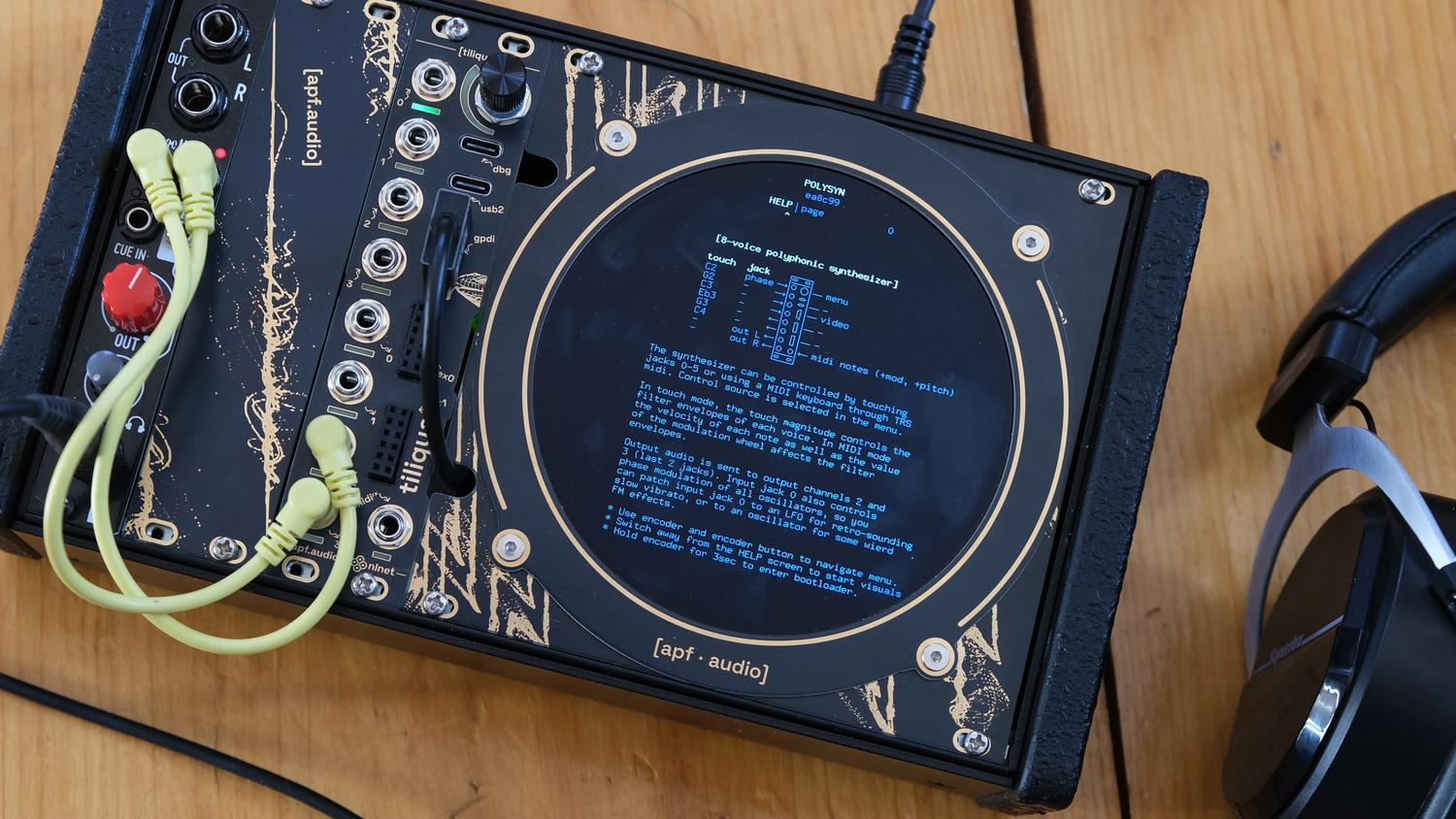 Tiliqua - Oscillographics, USB audio and VCVRack | Crowd Supply