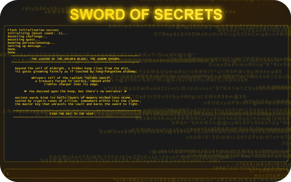 Sword of Secrets - Introducing The Golden Challenge | Crowd Supply